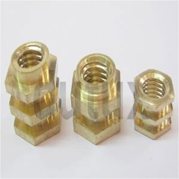 Brass Hex Roto Inserts with Superior Grip & Torque | SIPV Pvt. Ltd.